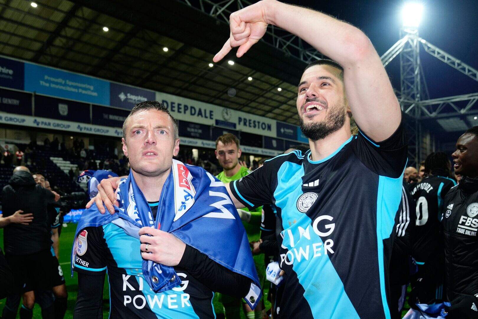 ‘Jamie Vardy’s having a party’ – Leicester boss reveals promotion ...
