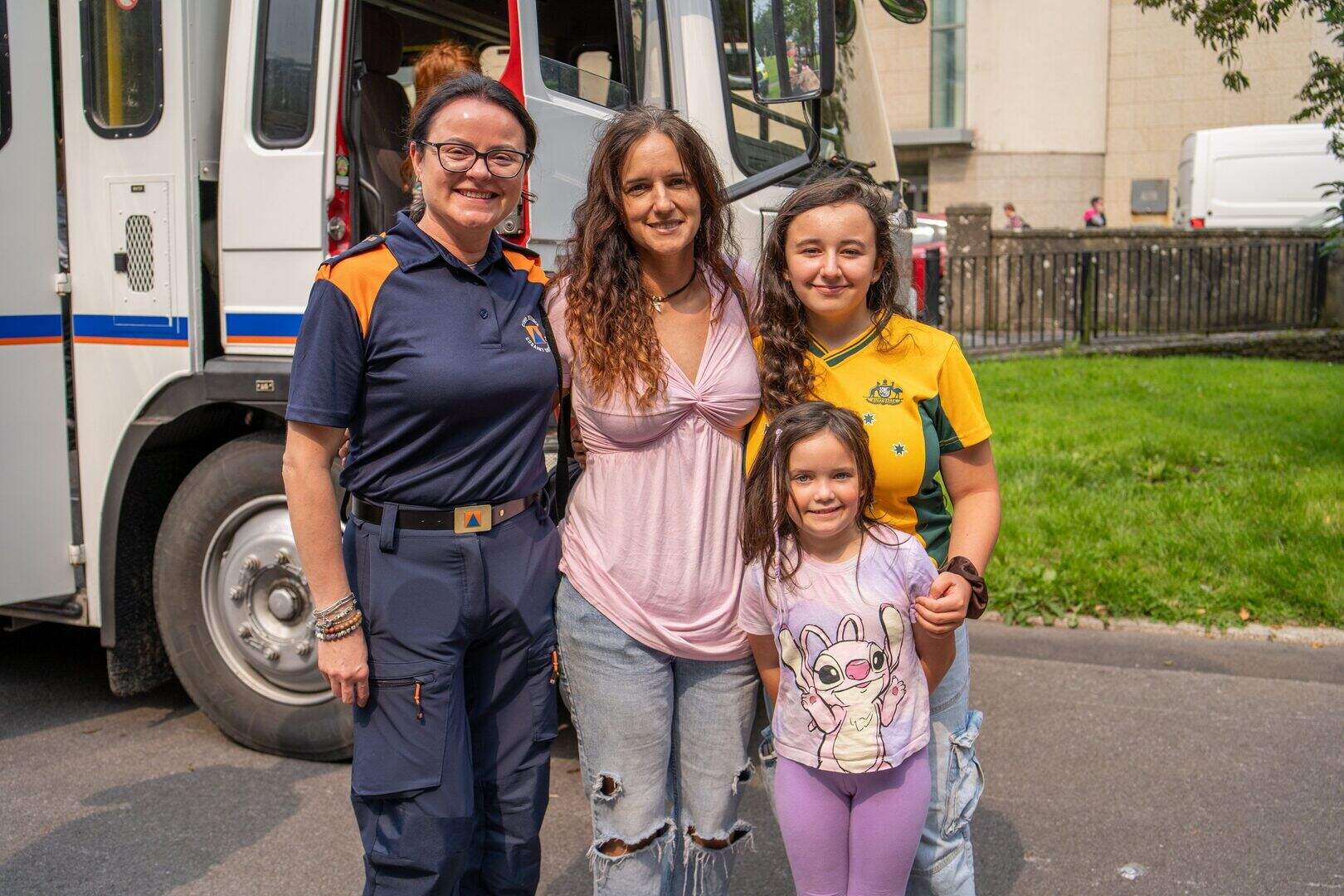 Members of the public meet Emergency Services at display day during ...
