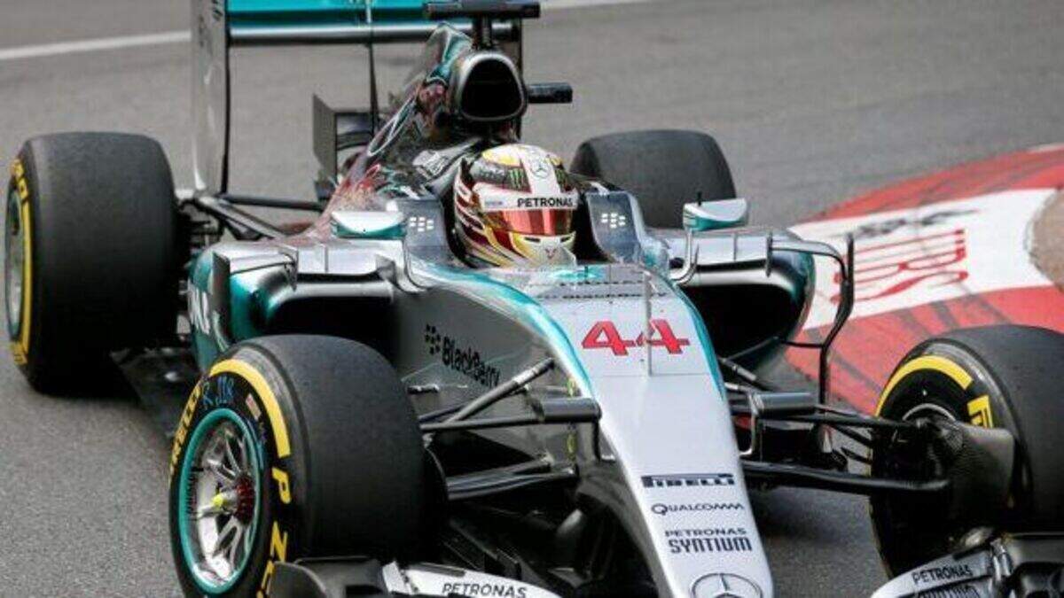 F1: Lewis Hamilton clocks quickest time in Monaco Grand Prix practice ...