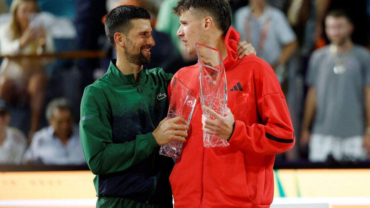Novak Djokovic denied 100th title win in Miami Open final defeat to ...