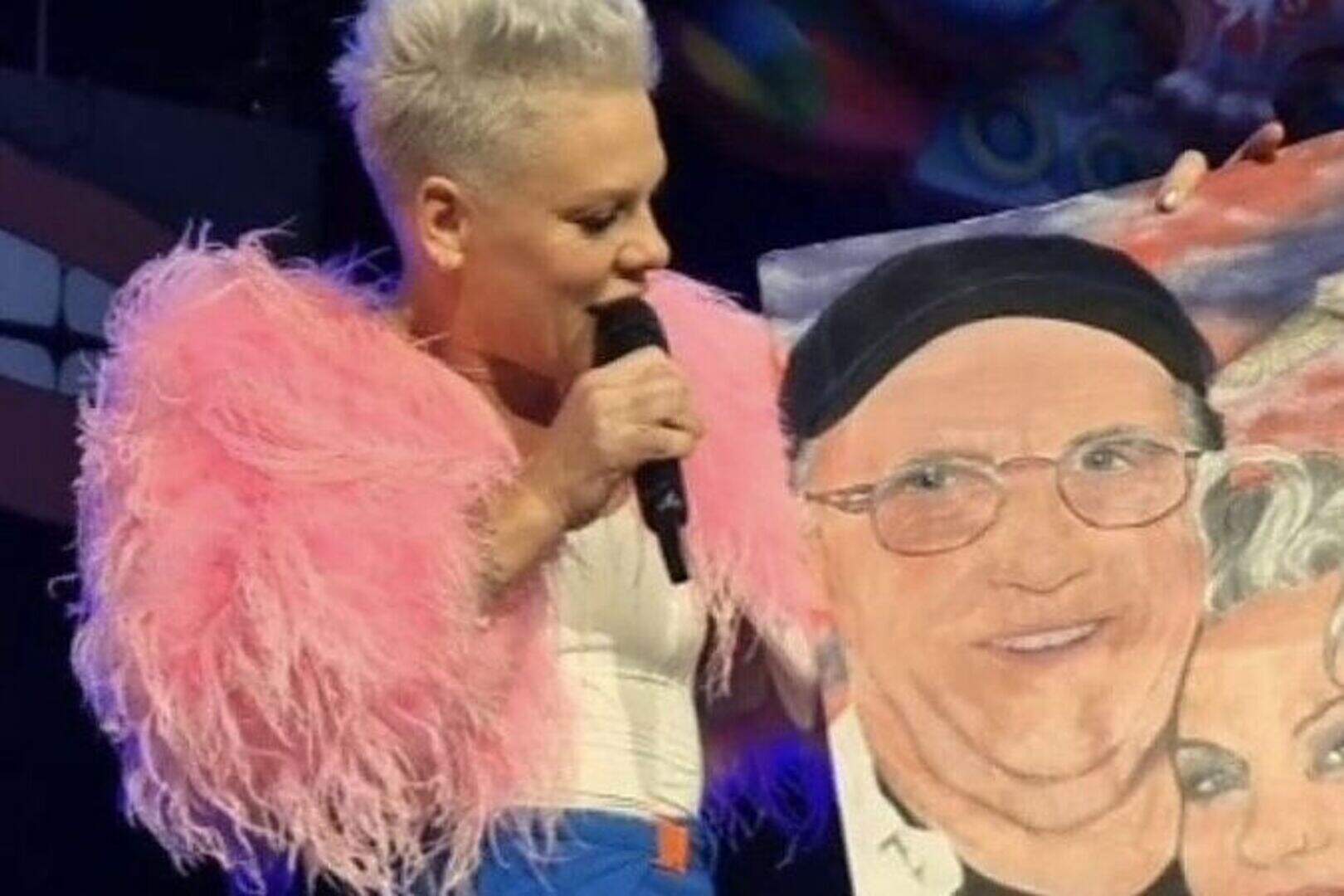 Kilkenny teen in shock as singer Pink shows off his artwork on stage ...