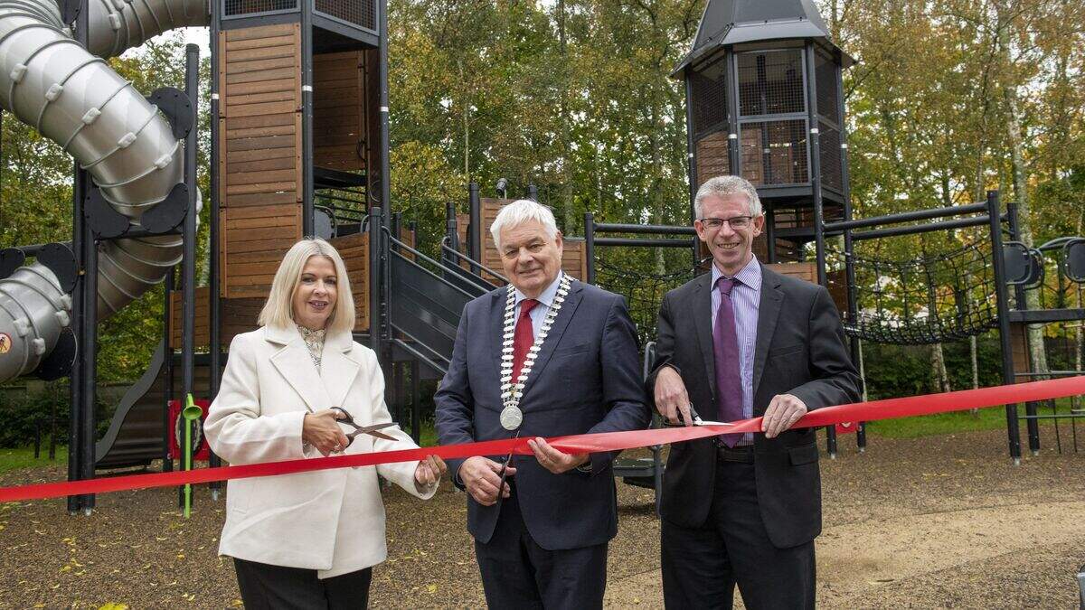 New playground and restored walled garden among amenities officially ...