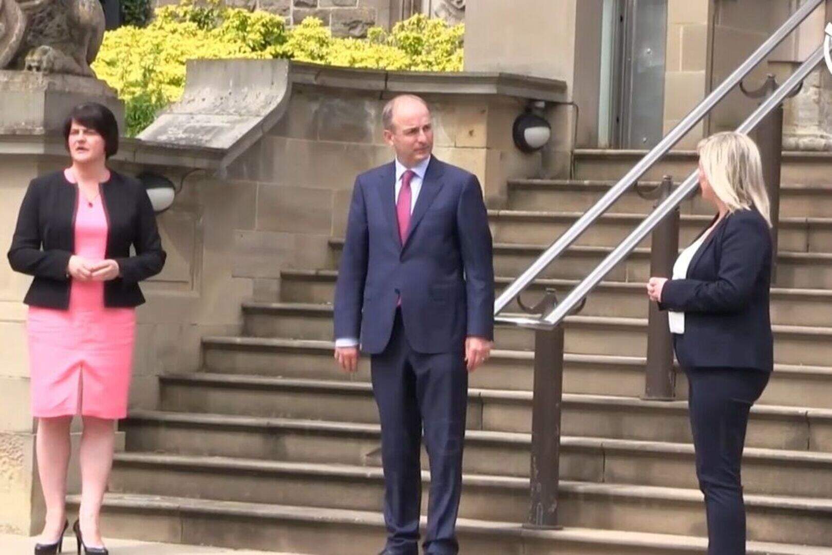 Micheál Martin arrives at Stormont for first visit as Taoiseach | Irish ...