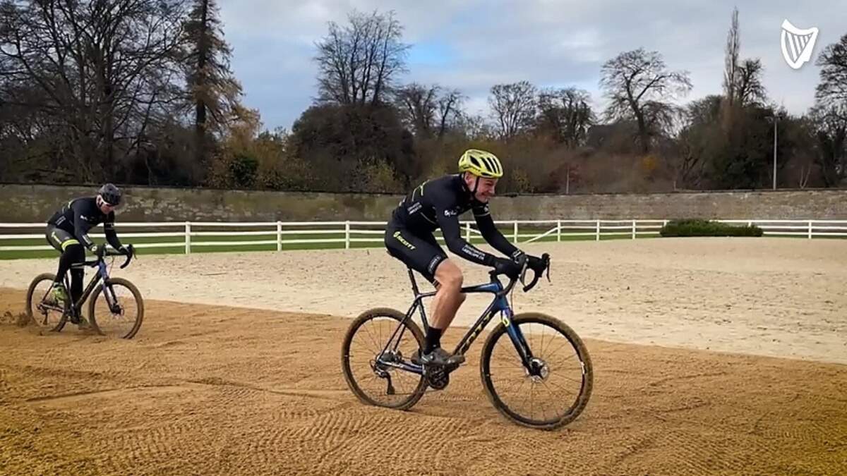 David Gillick tries out the new Irish Cyclocross course ahead of World ...