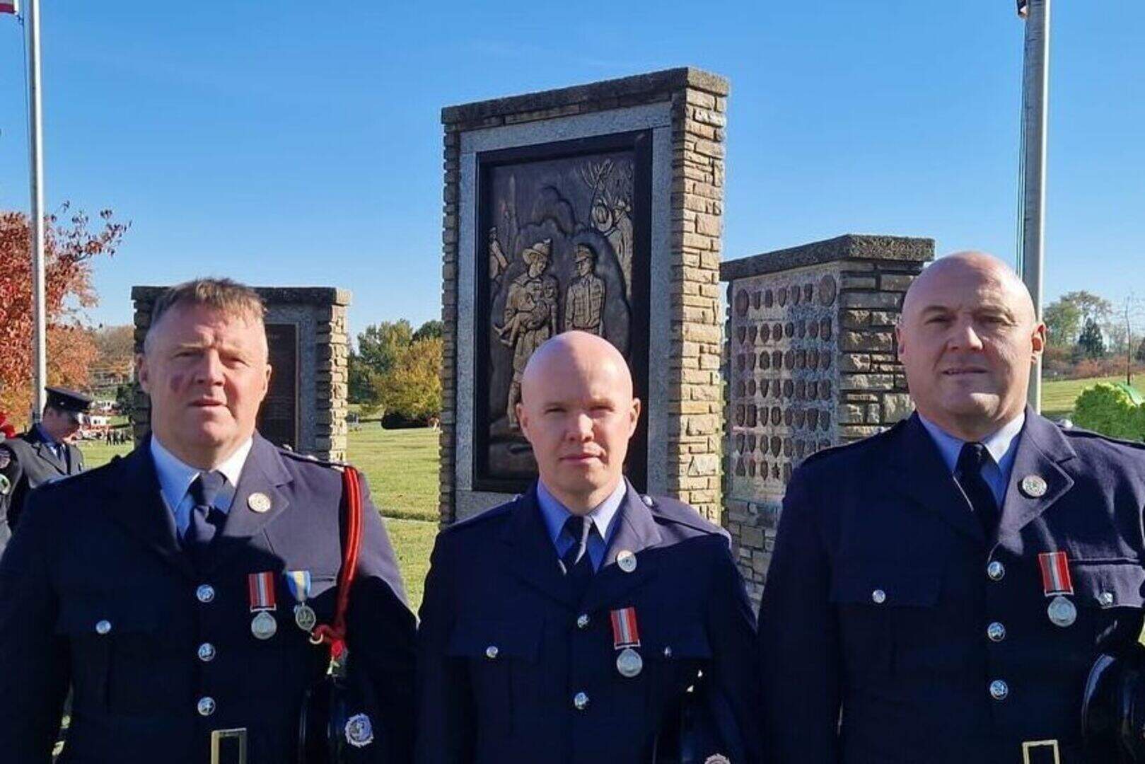 Waterford City Fire Service pays its respects to US firefighter with ...