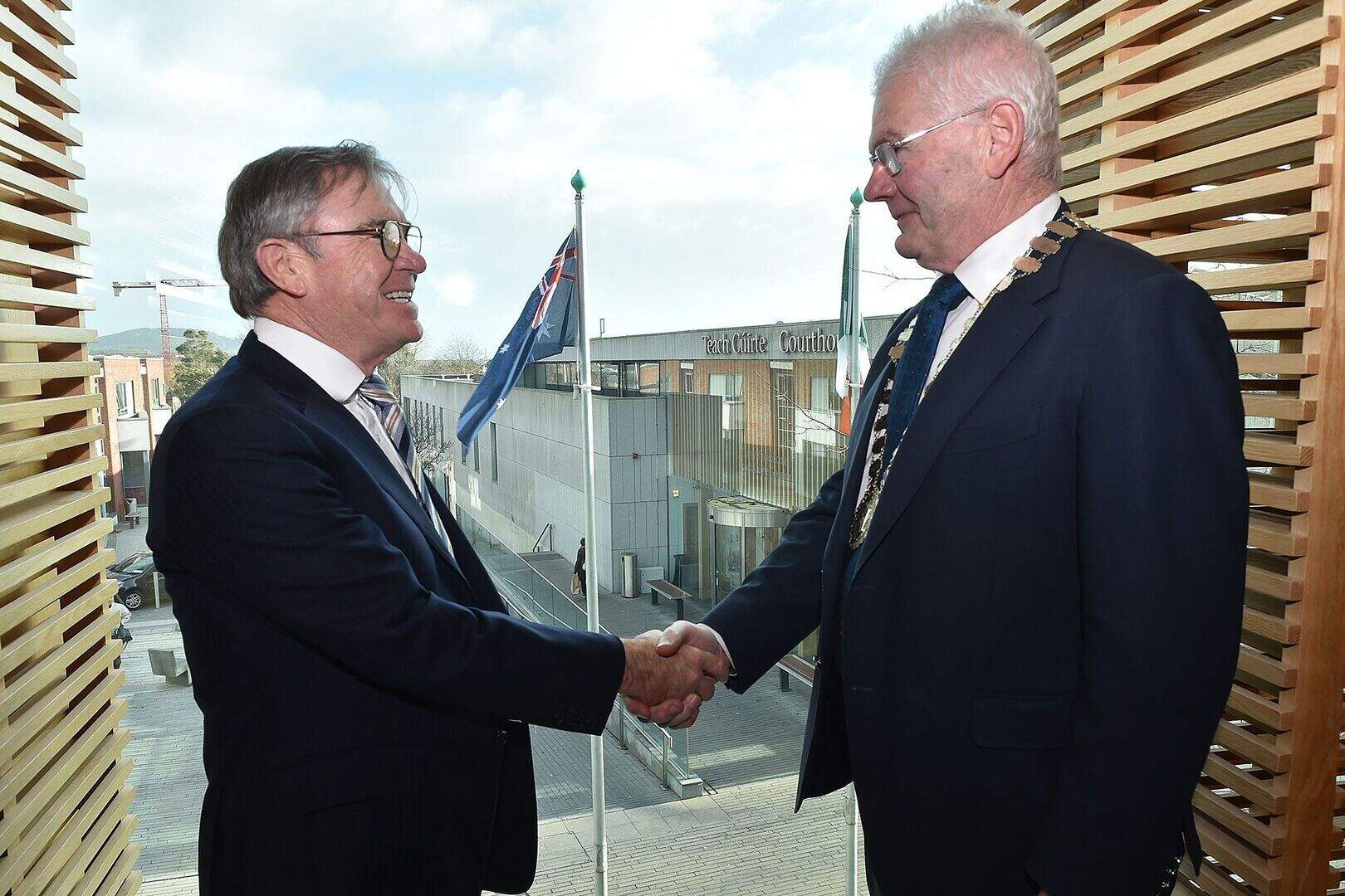 Australian Ambassador builds connections with Gorey during visit ...