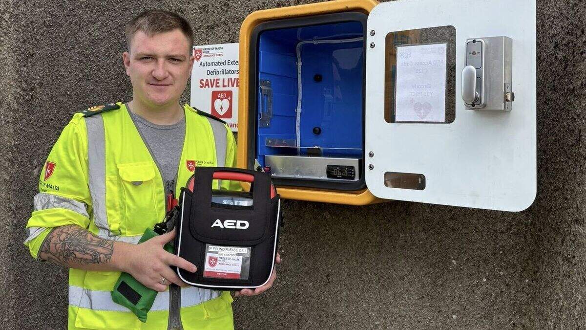 Appeal launched to locate missing Wexford defibrillator – ‘It could be ...
