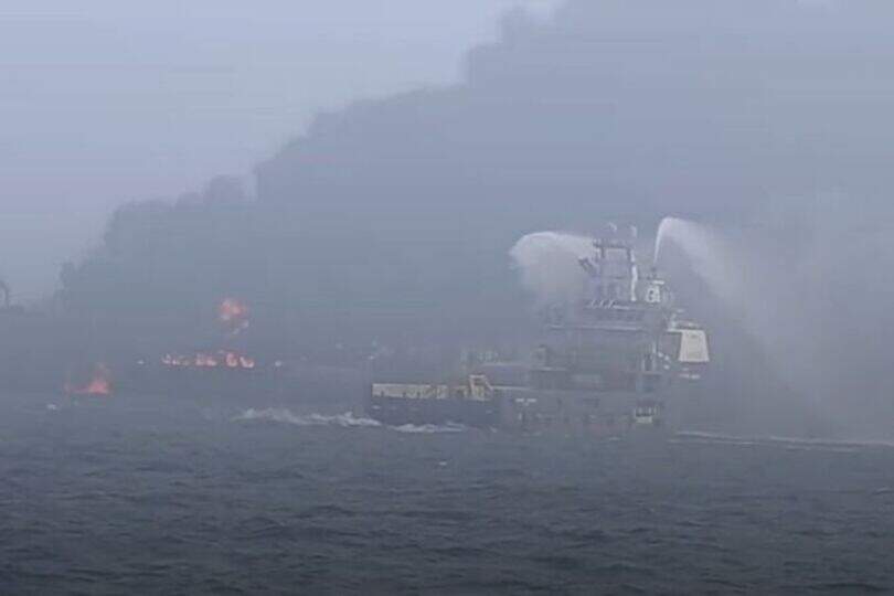 One person in hospital after 36 mariners rescued in North Sea oil ...