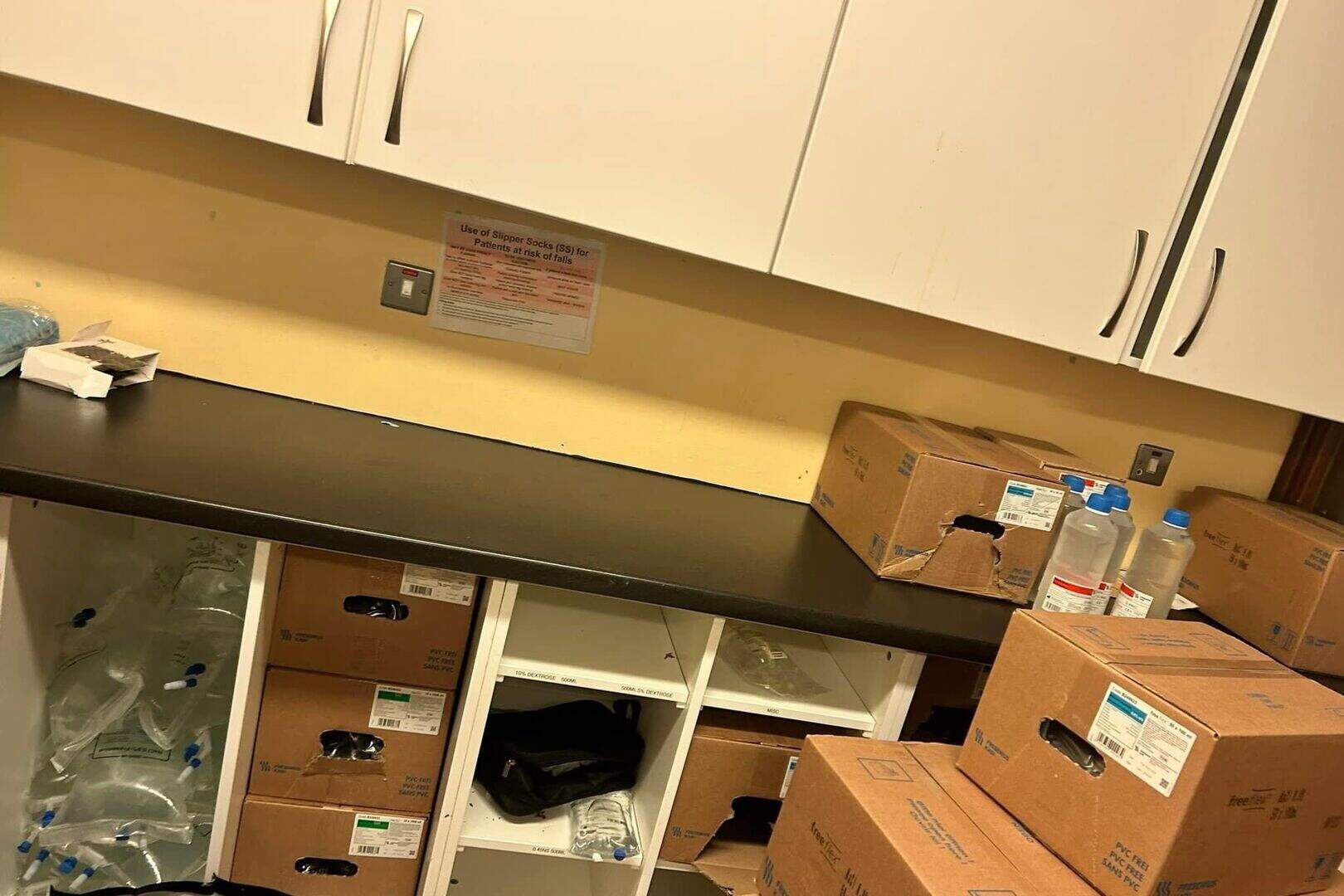 Grandfather (78) with dementia sleeping in bed in ‘utility room’ at ...