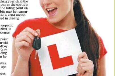 L-earner on board: When your teen wants to learn to drive | Irish ...
