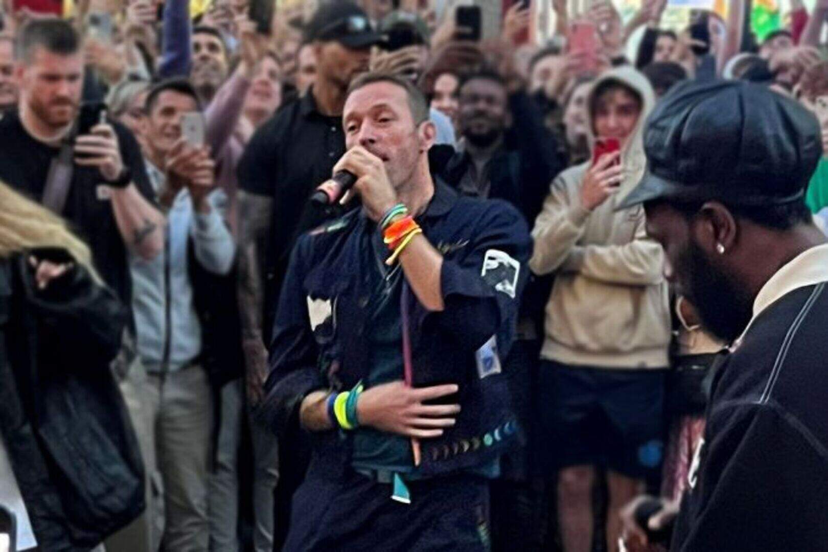 Coldplay release official music video filmed at surprise Grafton St ...