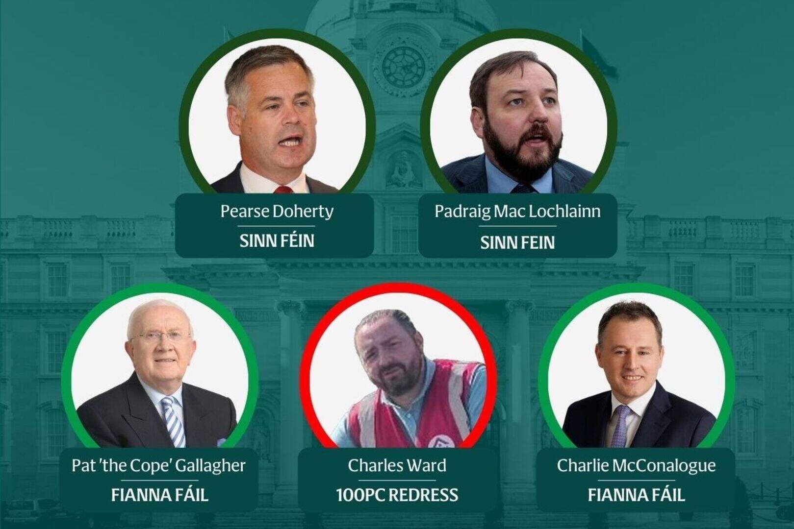 Donegal General Election 2024 update: 100% Redress’ Charles Ward and ...