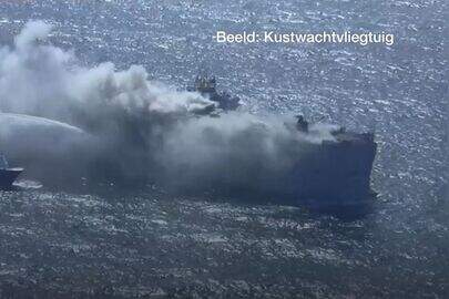 Ship loaded with Mercedes and BMWs could burn for days | Irish Independent