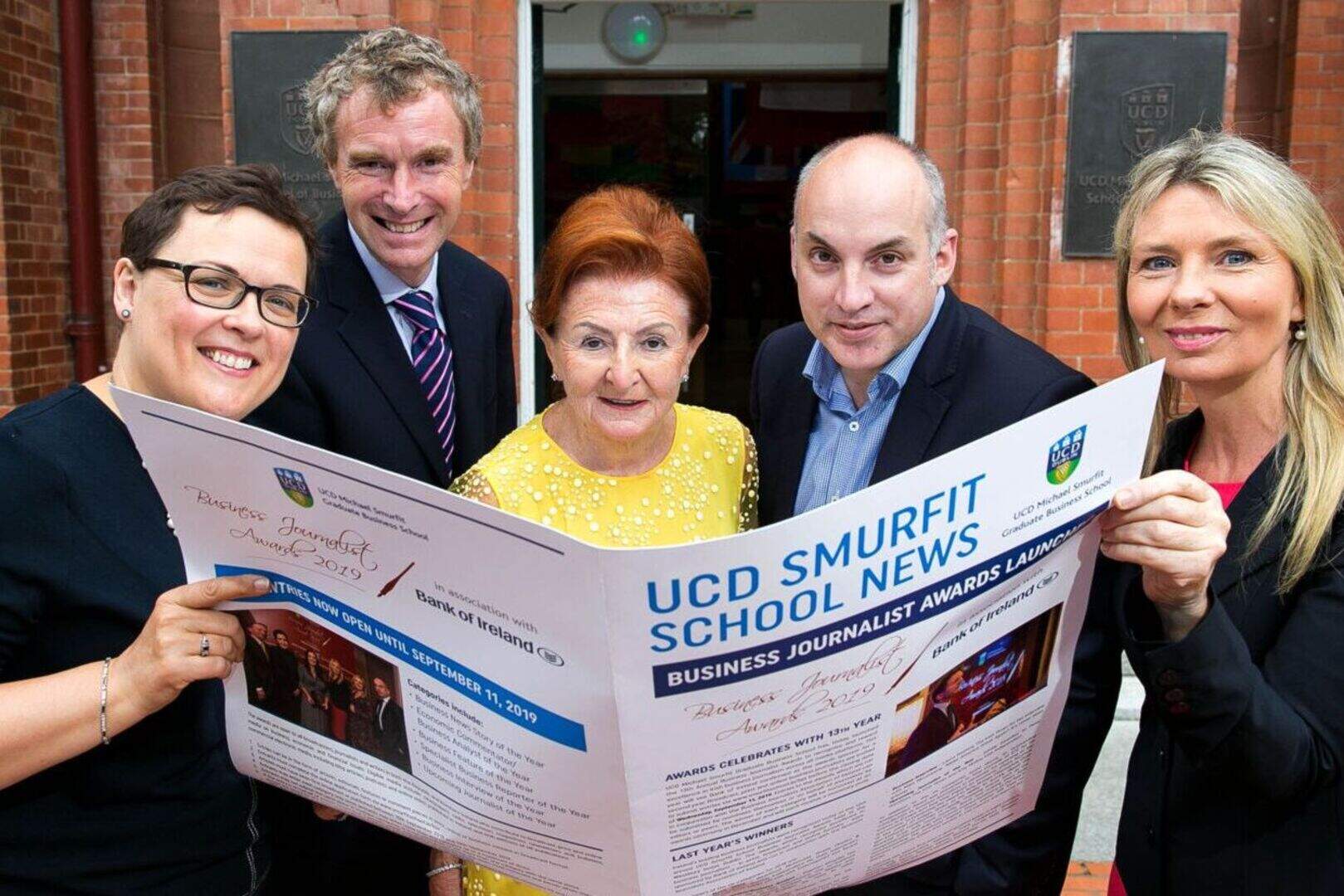 UCD Smurfit backs hacks: Business Journalist Awards launched | Irish ...