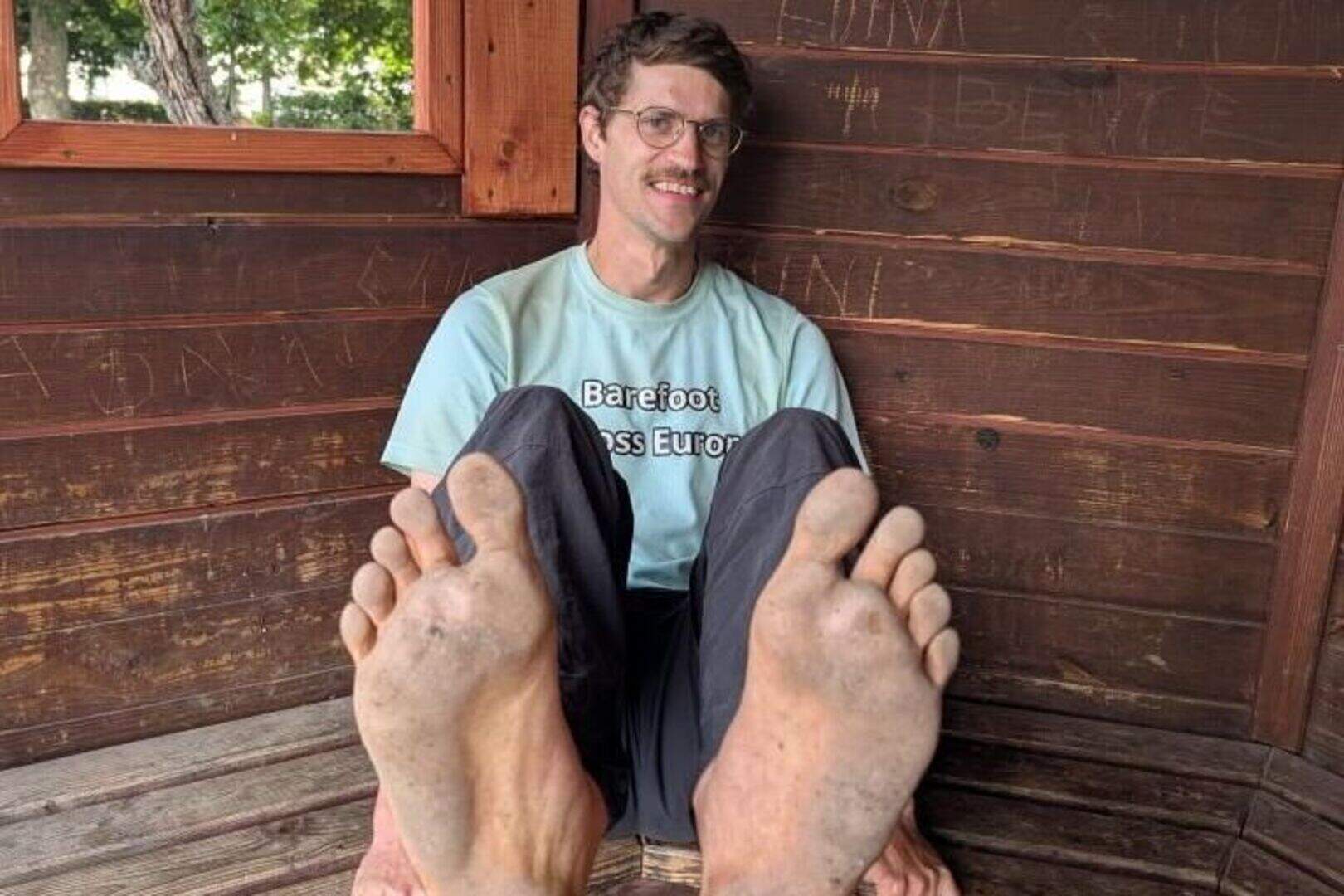 Wexford to welcome record-breaking adventurer walking barefoot from ...
