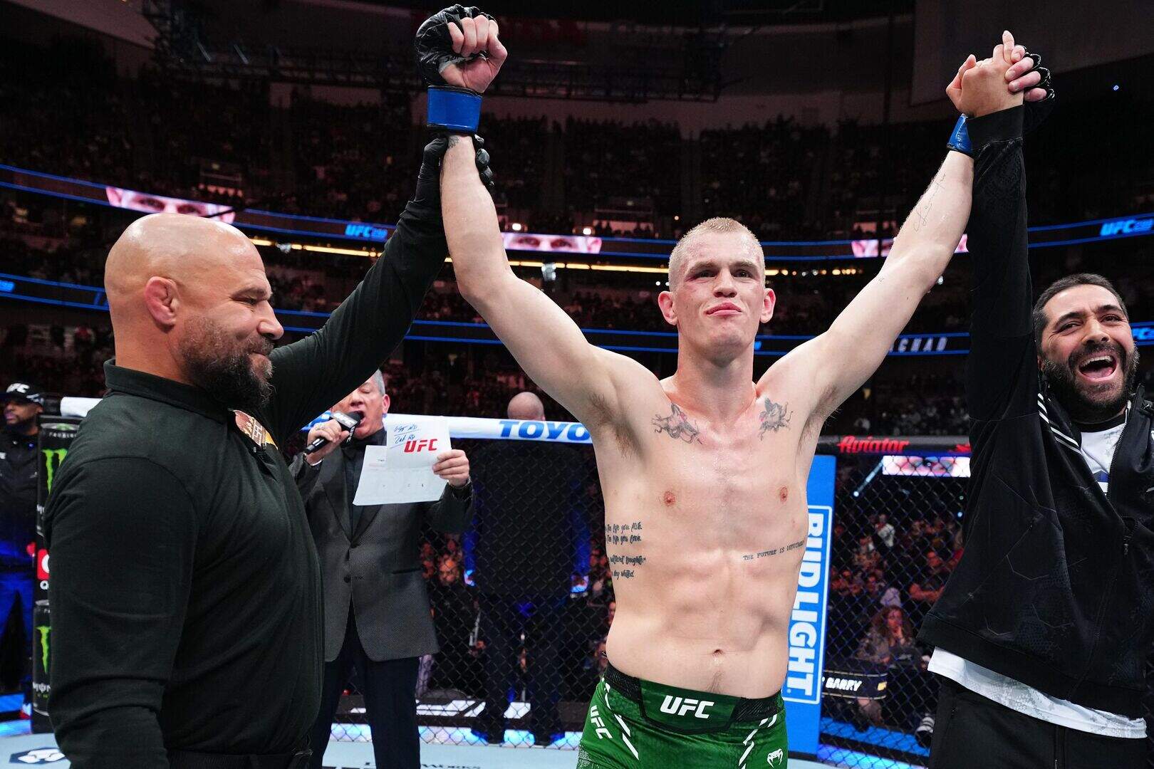Irish UFC star Ian Machado Garry reveals he cries before fighting ...