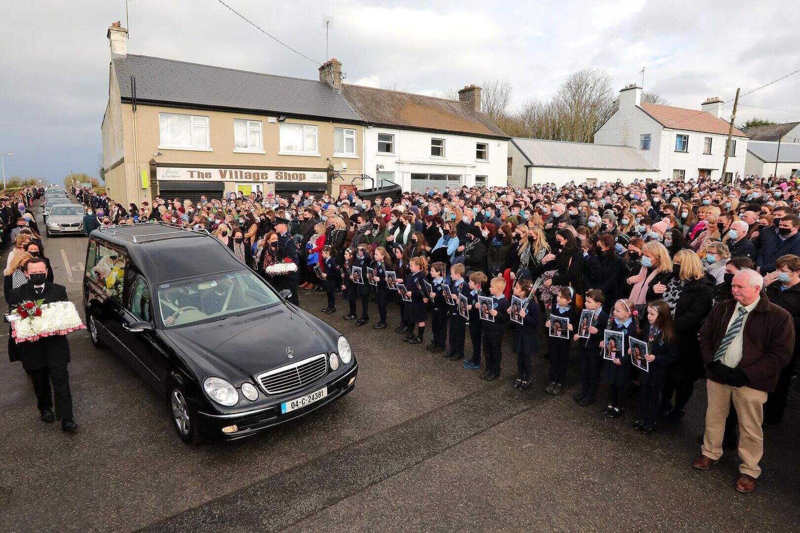 Ashling Murphy funeral: When the music died away, the heavy silence ...