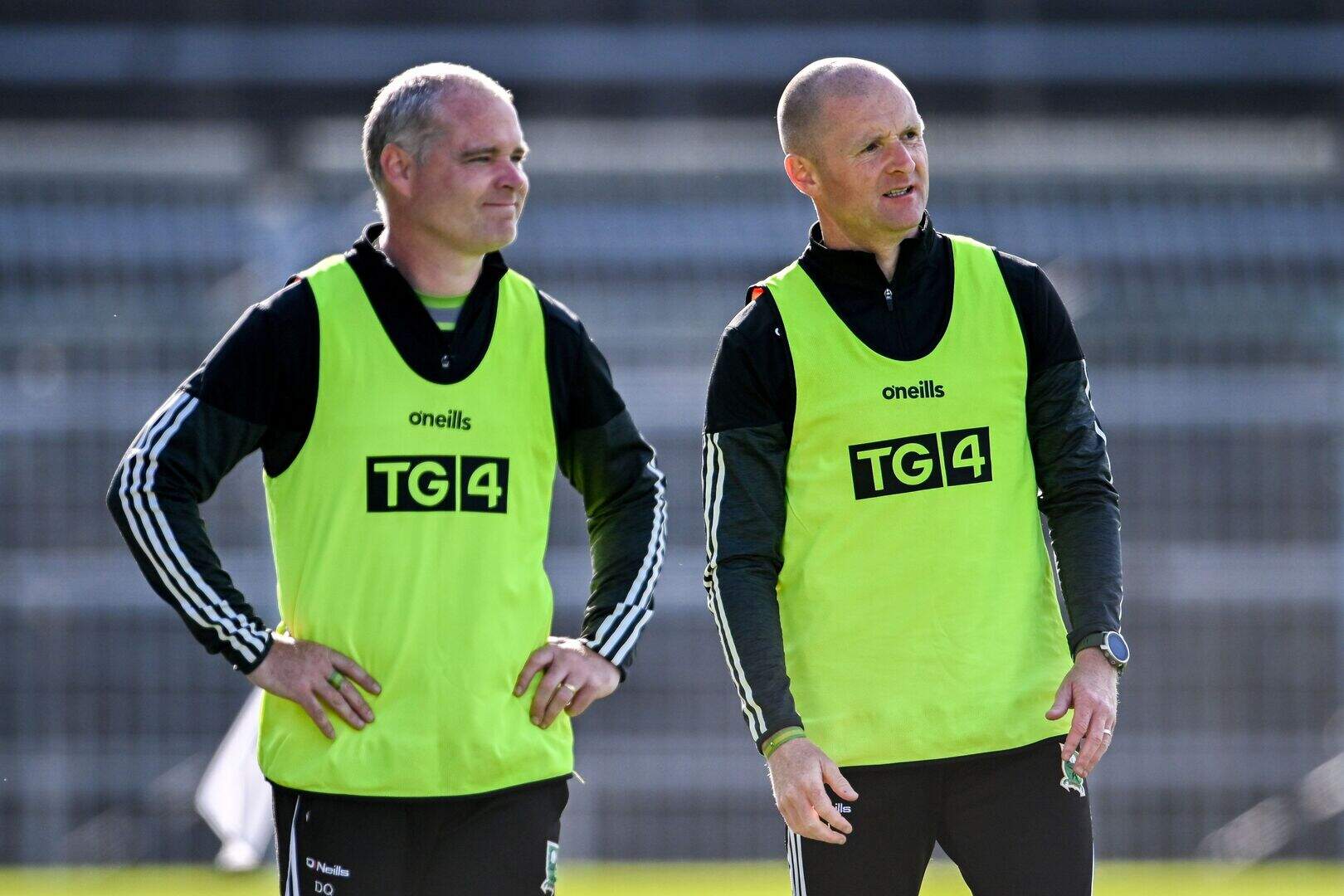 Early indications are that Kerry ladies team managers Declan Quill and ...