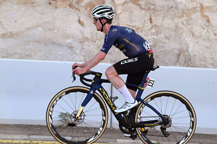 Ben Healy finally makes racing return after fracturing sacrum as he ...