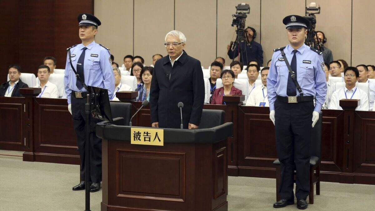 Former China provincial leader jailed for life for corruption | Irish ...