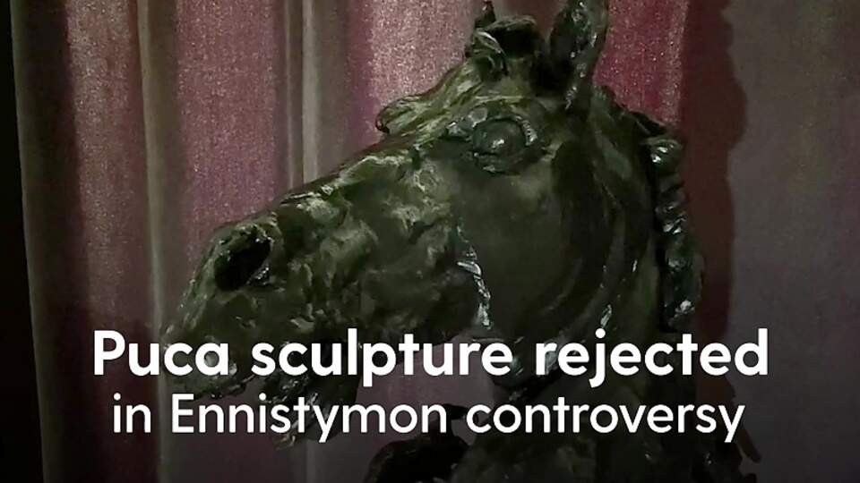 Sculptor behind controversial puca statue may be forced to sell work ...