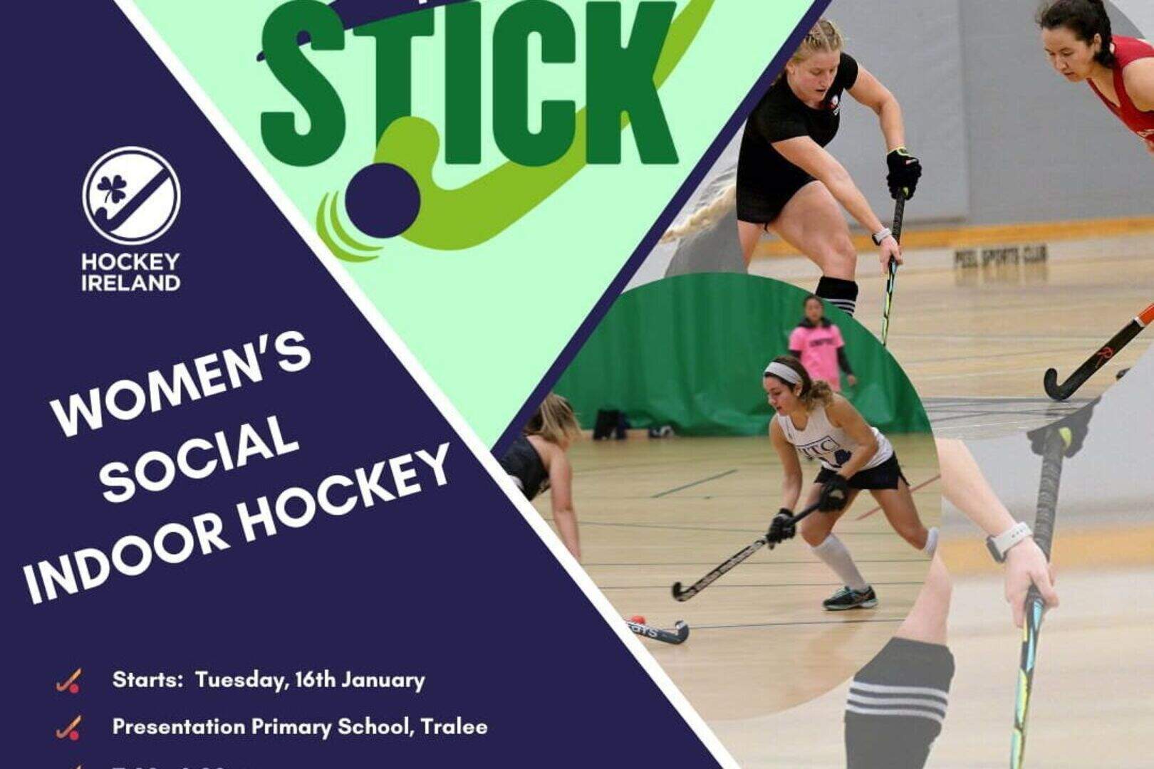 Kerry women encouraged to ‘Pick up a Stick’ for new indoor social ...