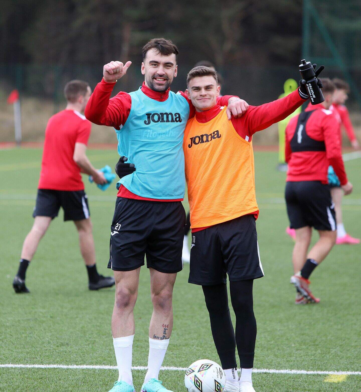 Pictures show Sligo Rovers players being put through their paces in ...