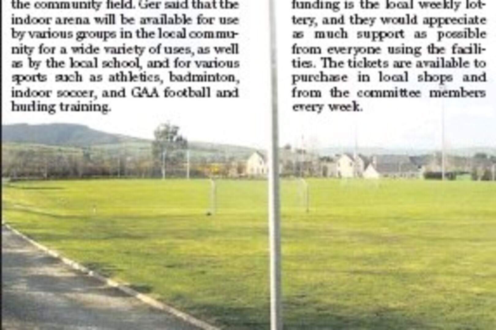 Craanford lodges plan for indoor sports hall | Irish Independent