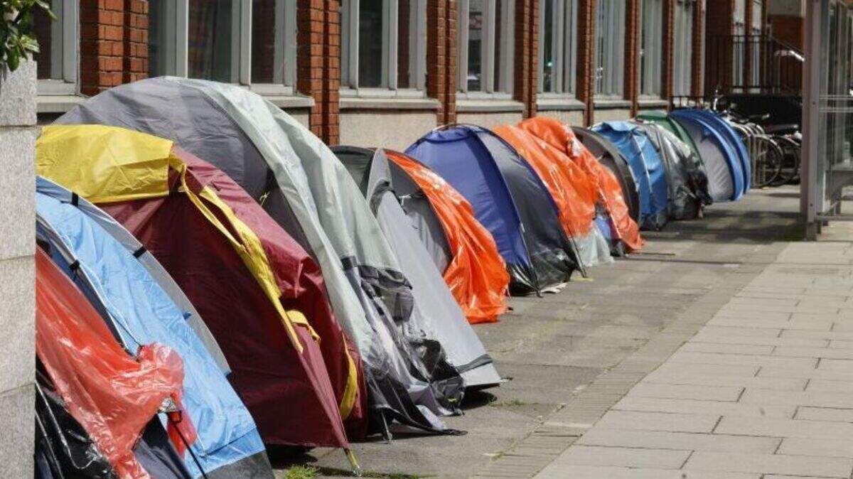 Asylum-seekers living in Dublin tents moved to isolation facility due ...