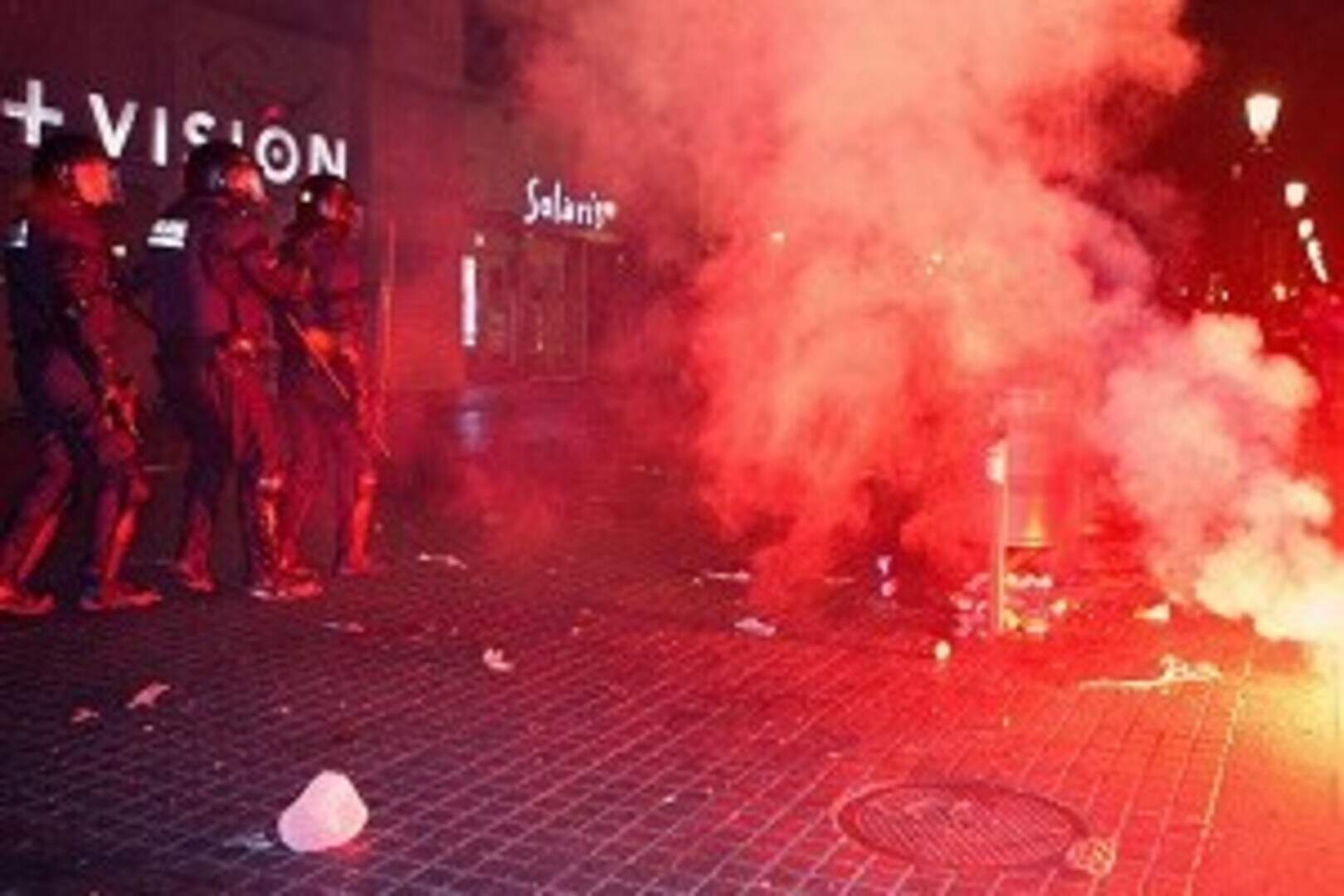 Barcelona celebrations turn violent | Irish Independent
