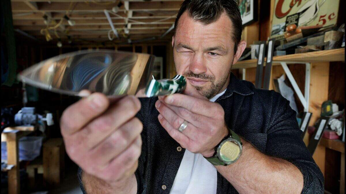 Cian Healy on how he got hooked on knife-making: ‘I found I could just ...