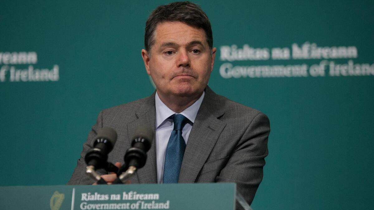With State isolated on global corporation tax changes, Paschal Donohoe ...