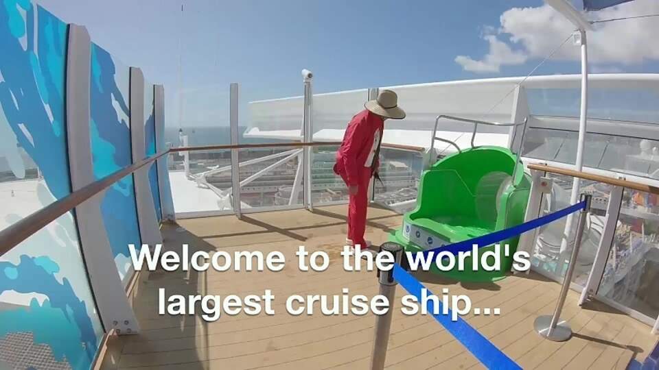 WATCH: What's it like on board the world's biggest cruise ship? | Irish ...