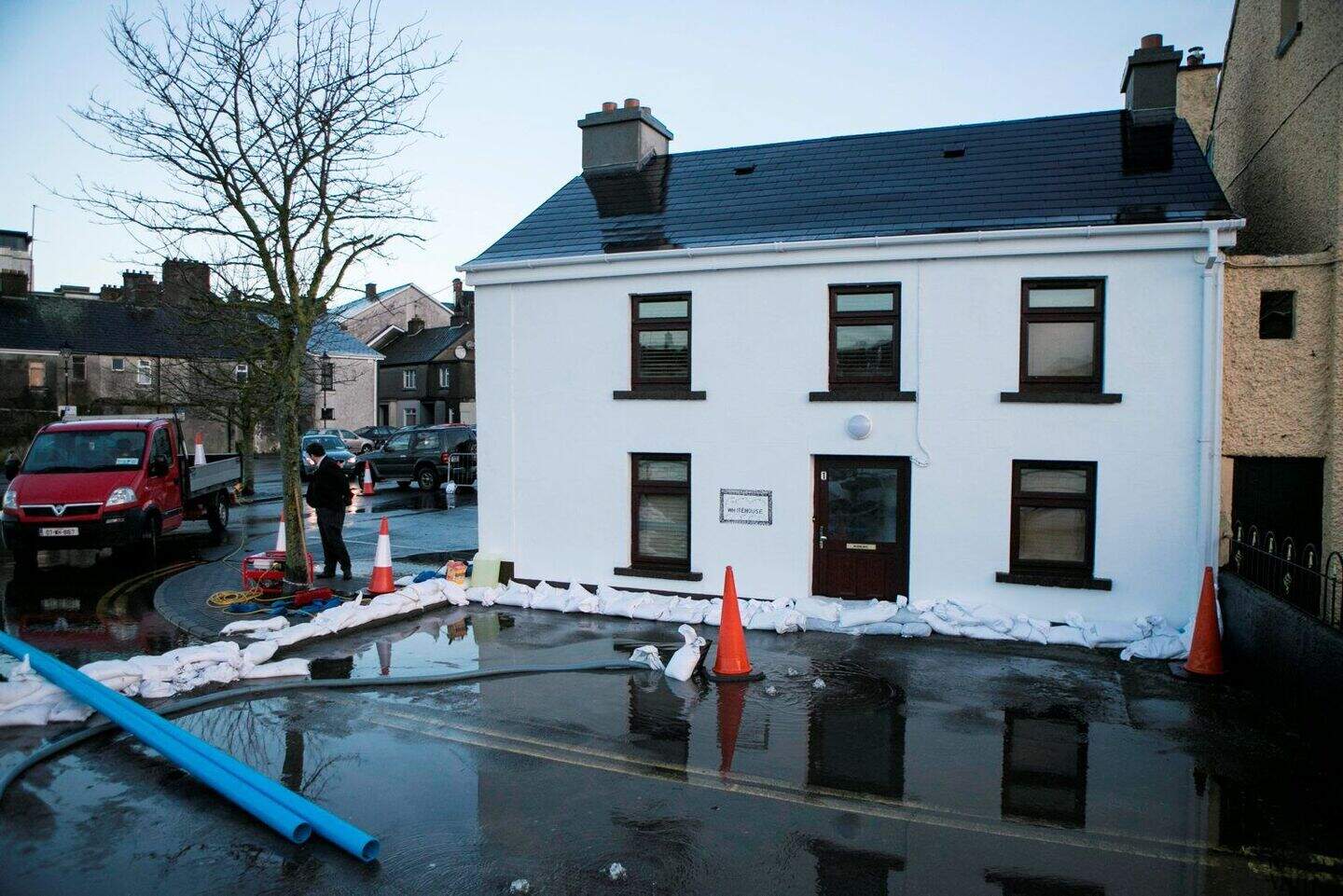 Thousands of litres of raw sewage pour onto the streets of Athlone as ...