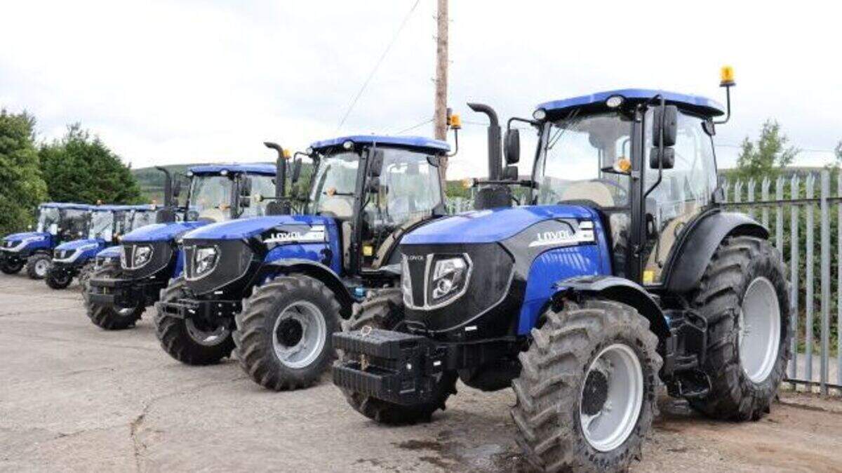 110hp for €56,000 as Chinese brand aims to shake up Irish tractor ...