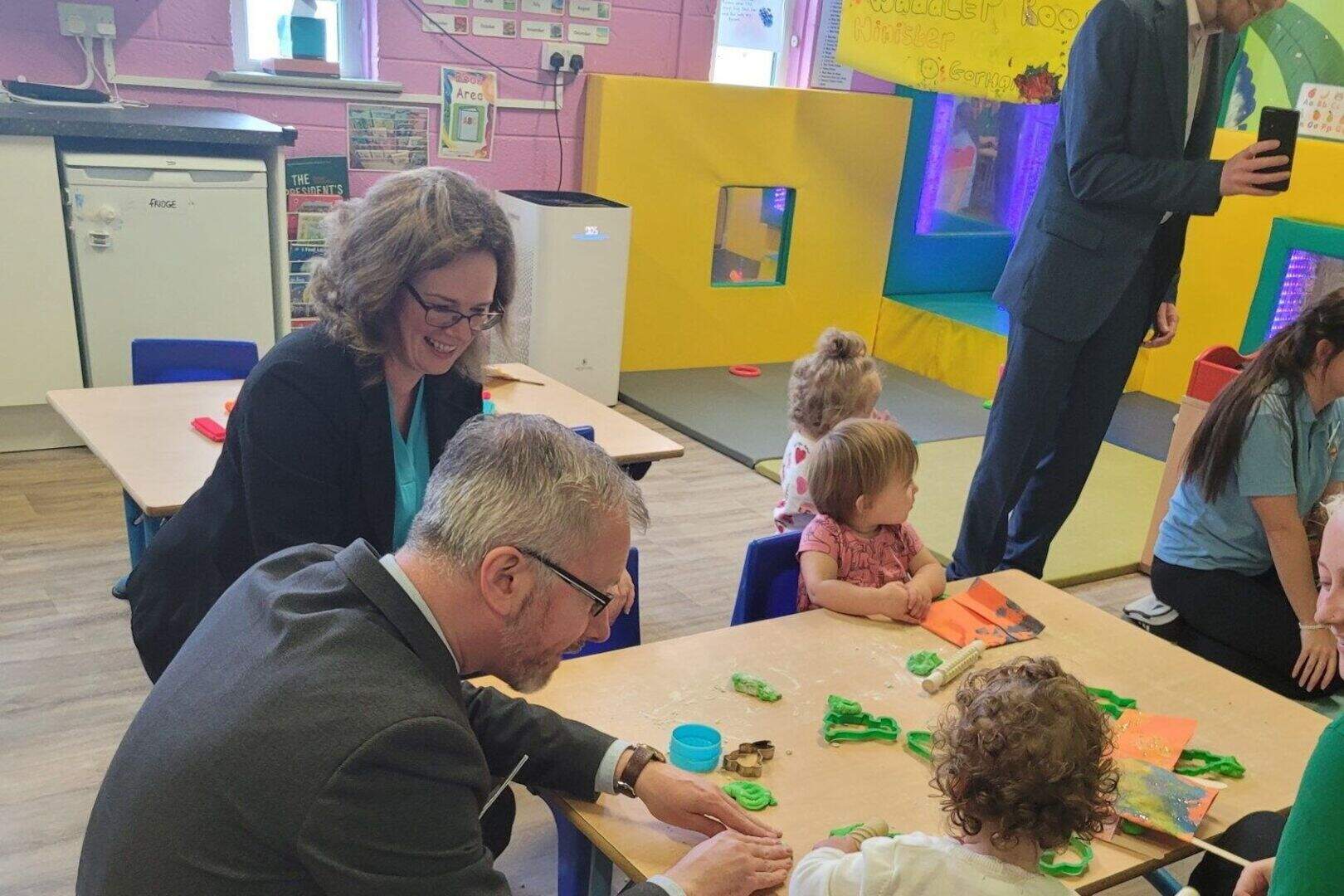 Minister for Children visits Dundalk’s Holy Family Community Creche ...