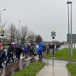 Huge crowd braved Storm Isha to protest against Limerick University ...