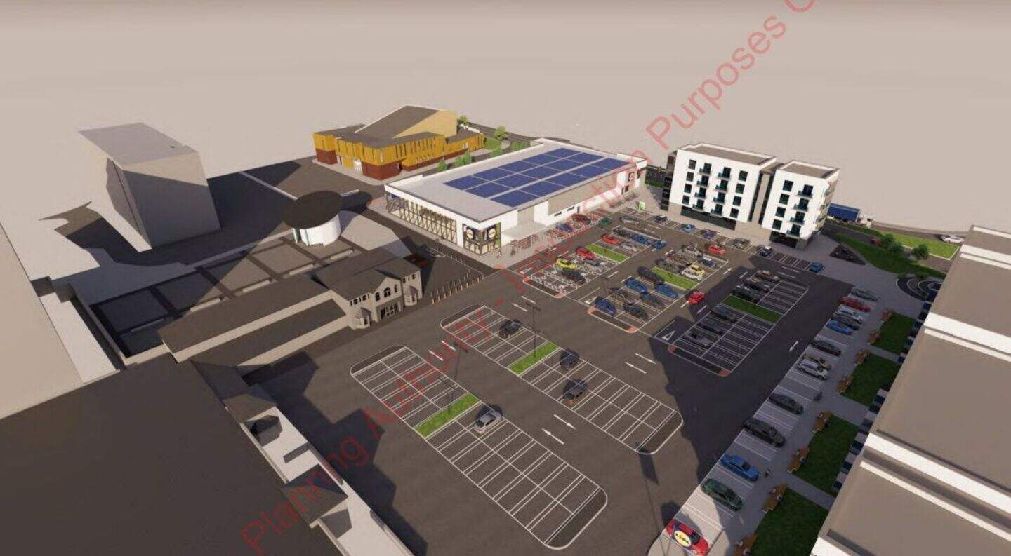 Plans submitted to replace Lidl in Clare town with store nearly twice ...
