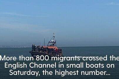 Highest number of small boat migrant crossings in single day of 2023 ...