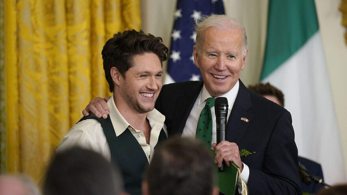 Irish pop star Niall Horan ‘welcome back anytime’ after White House ...