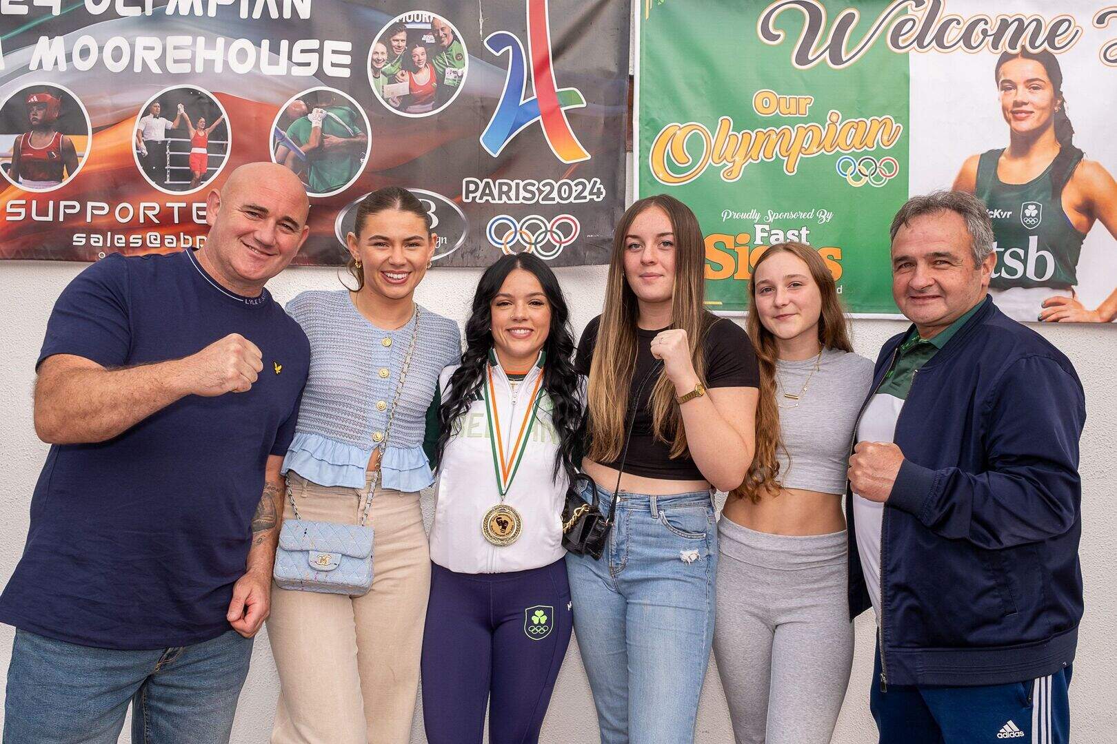 Local Olympians Daina Moorehouse and Lara Gillespie celebrated in ...