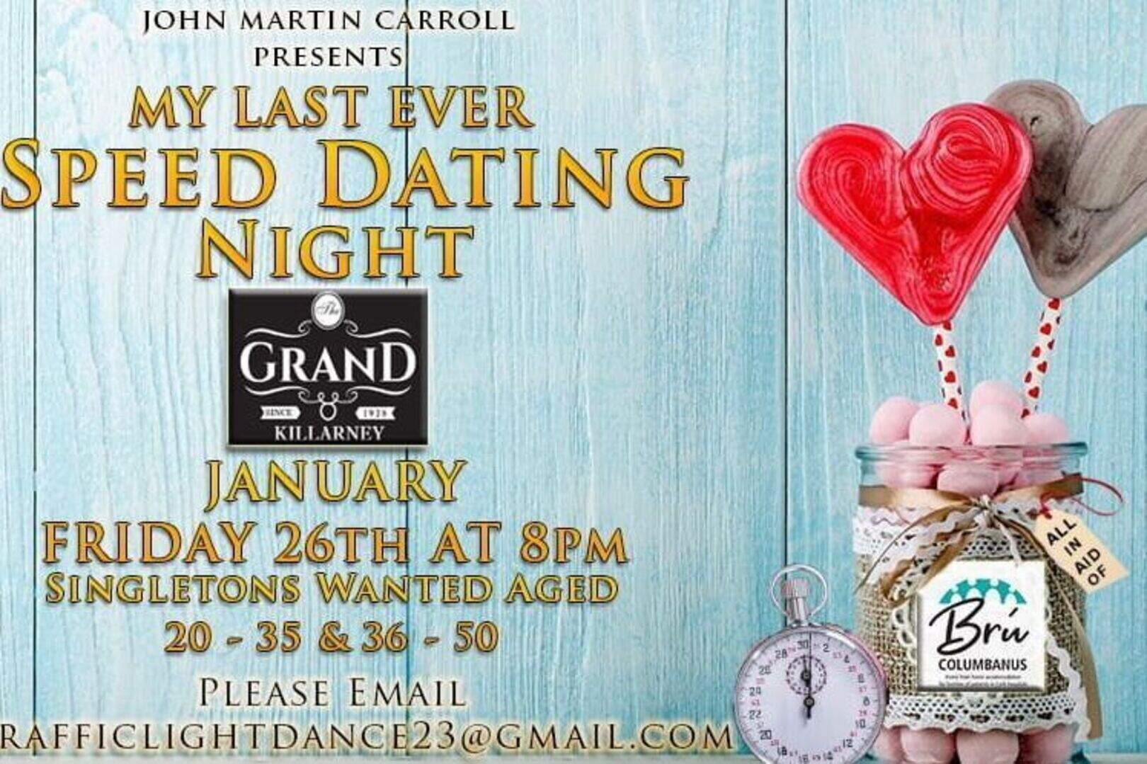 Kerry man back on his mission to help others find love through speed ...