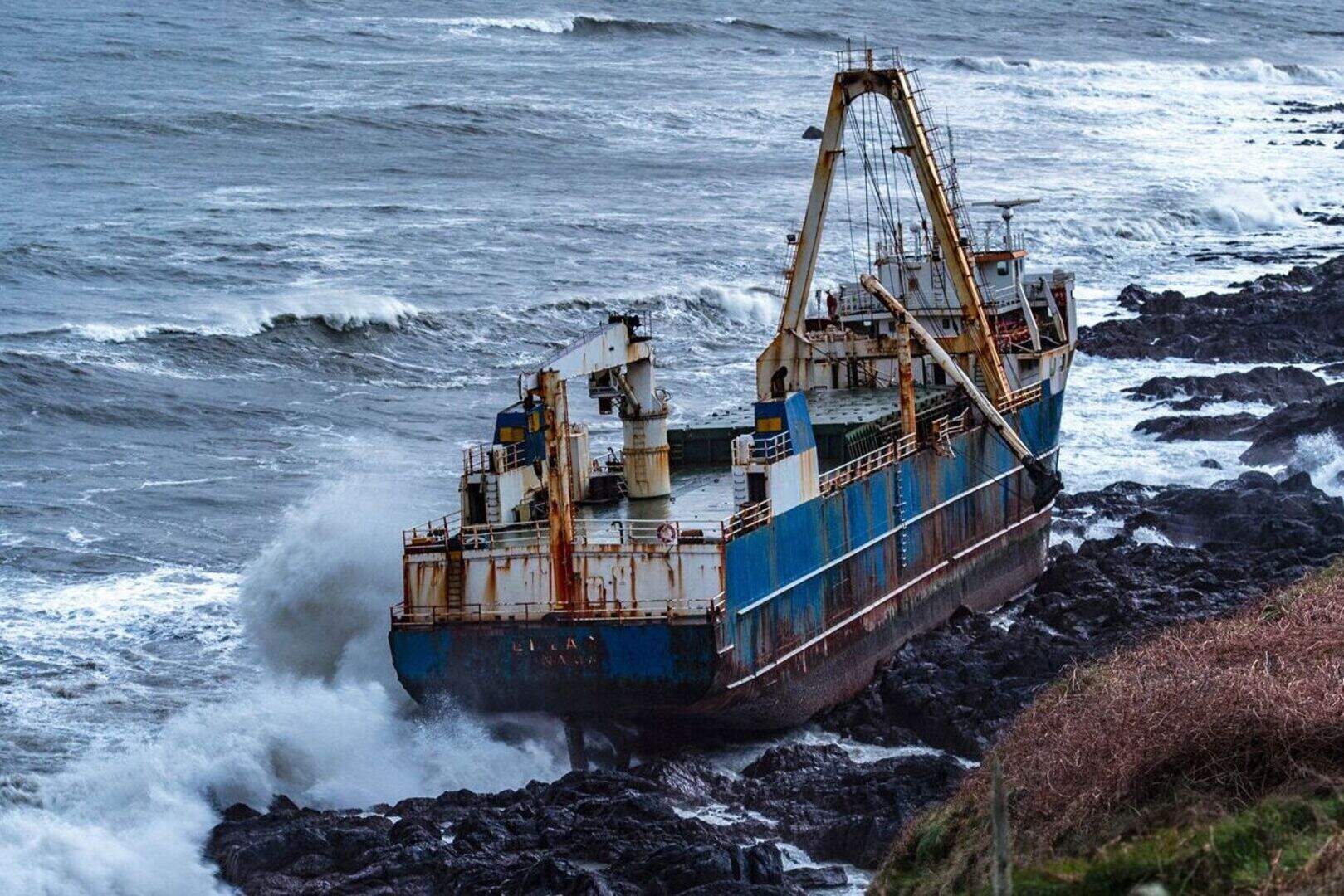 Ghost ships, power cuts and hailstones as country lashed by Storm ...