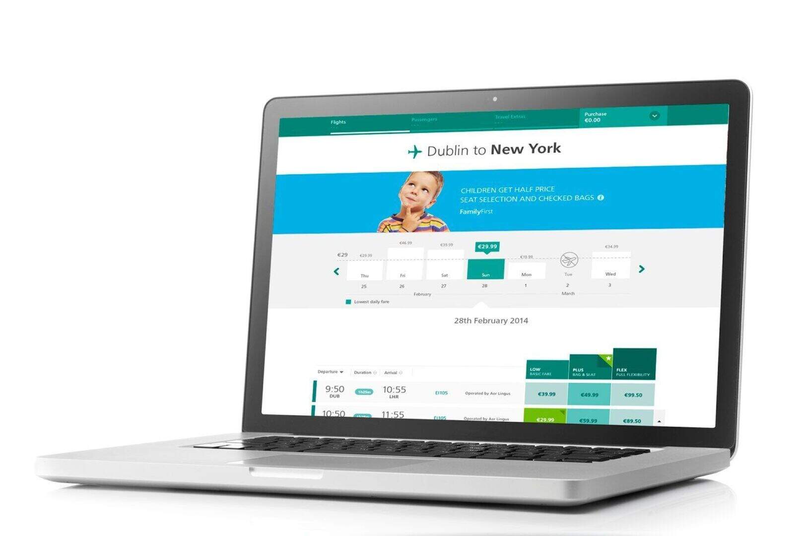 First Look: The new Aer Lingus website | Irish Independent
