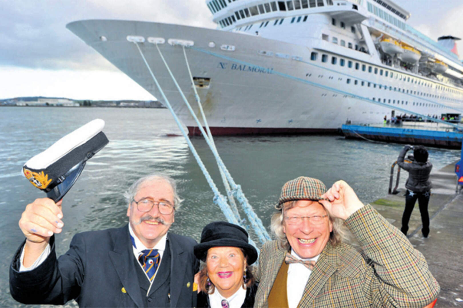 Video: Time turns back as memorial voyage reaches historic start ...