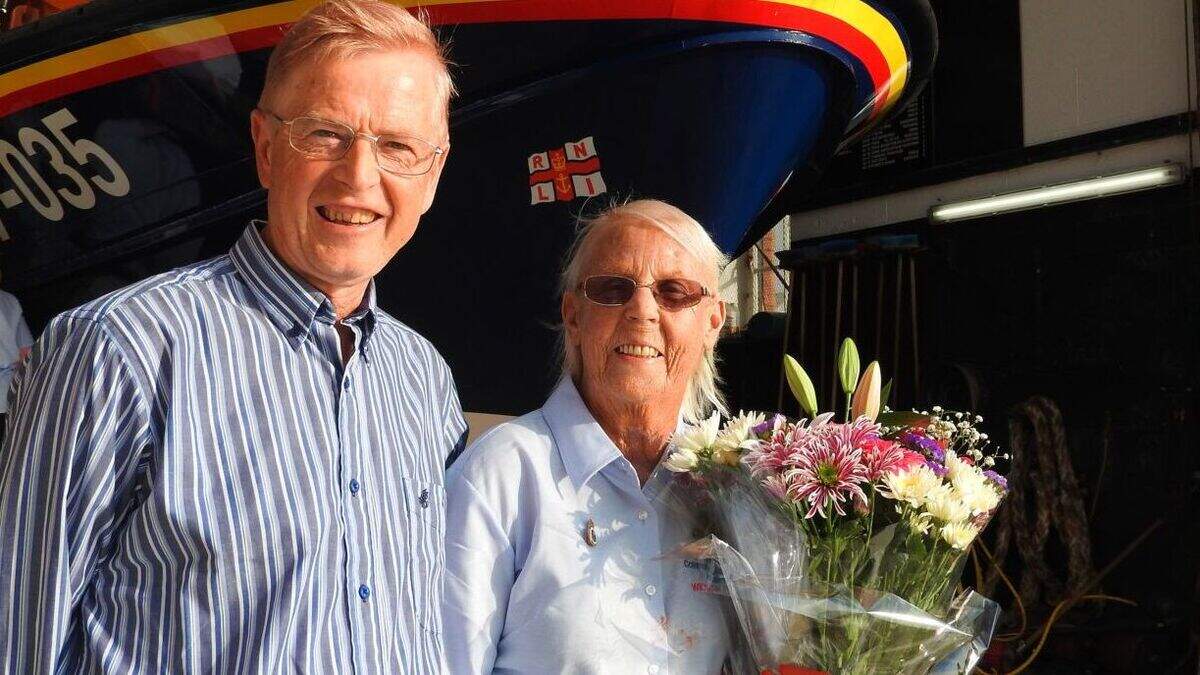 Wicklow RNLI honours Ann for her 20 years of service | Irish Independent