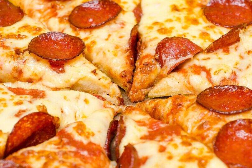 How many miles does it take to walk off one large pizza and other ...