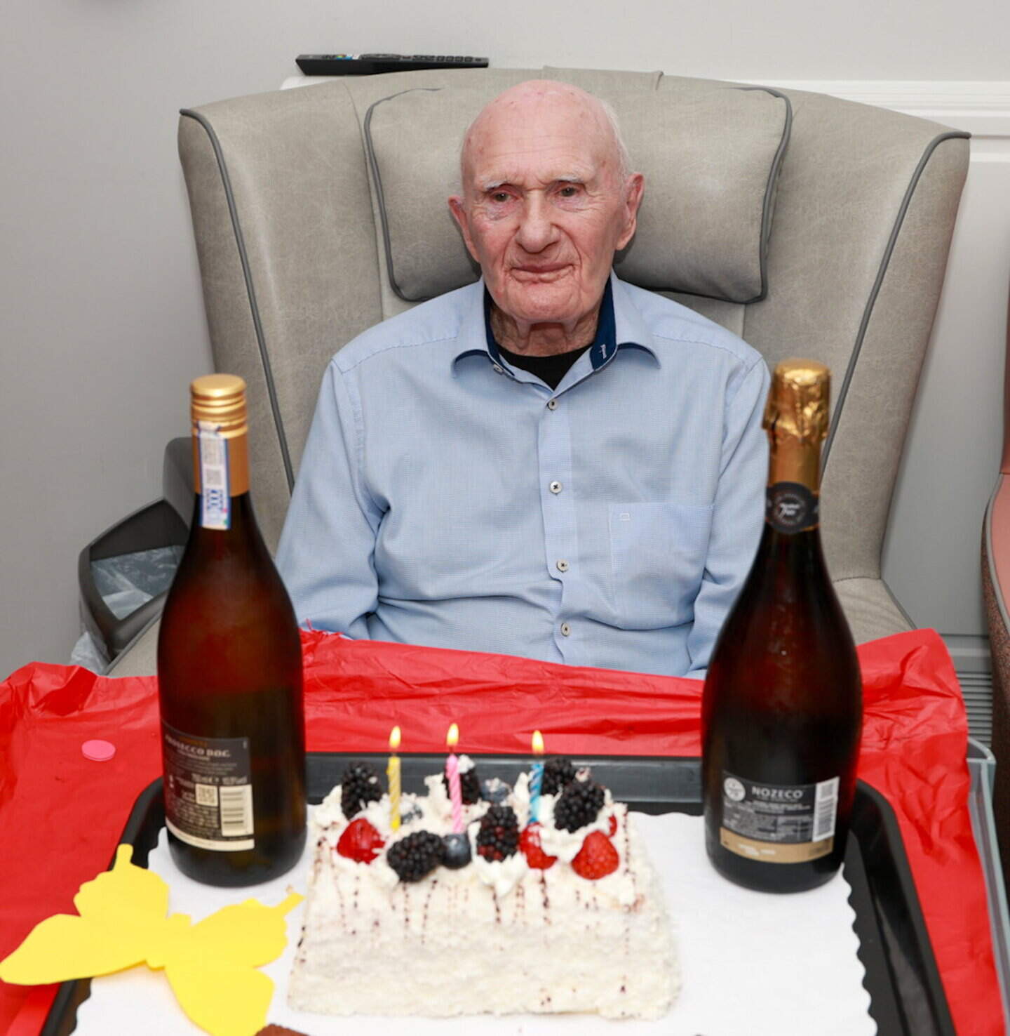 Wicklow man celebrates milestone 103rd birthday at Carnew Nursing Home ...