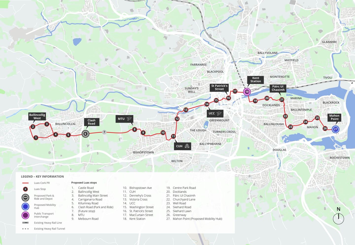 Luas Cork: new proposed route with 27 stops unveiled | Irish Independent