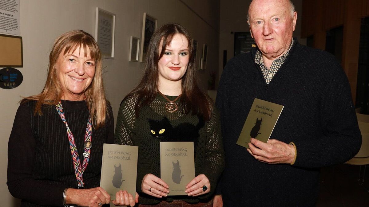 Irish language writer from Wexford celebrates launch of her new poetry ...